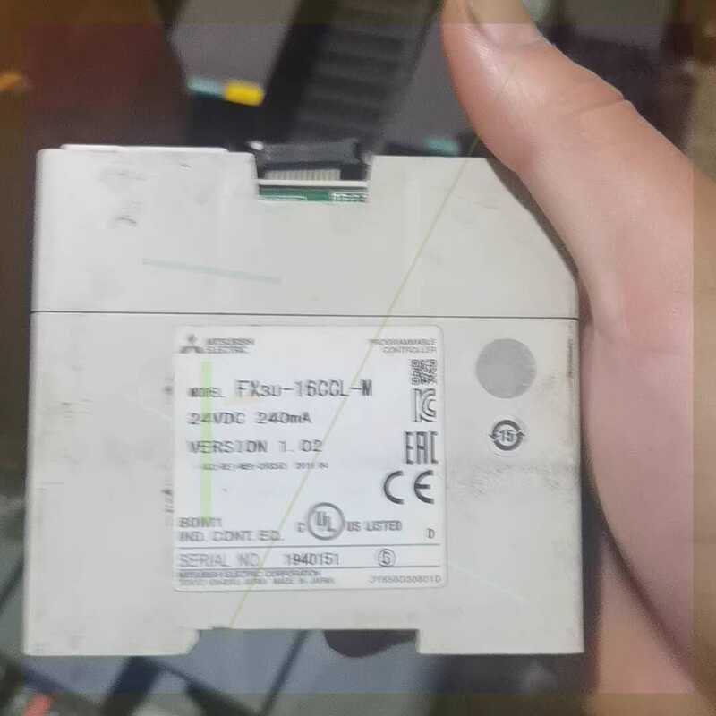 Mitsubishi PLC communication module FX3U-16CCL-M, 24VDC power supply ...