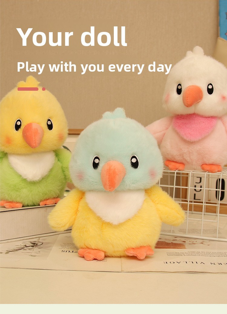 Cute Elf Bird Plush Toy25cm Plush Toy Gift for Friends Doll | Shopee ...