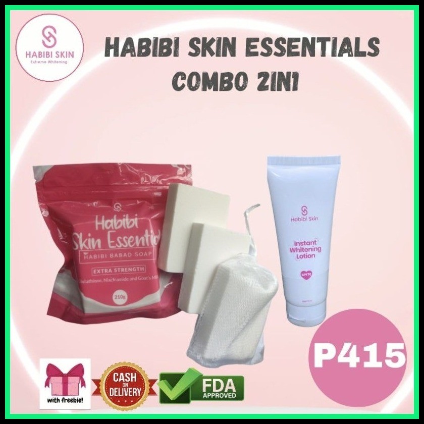 Habibi Skin Babad Soap + Habibi Lotion SPF70 by Ms Crissa Liaging (100% ...