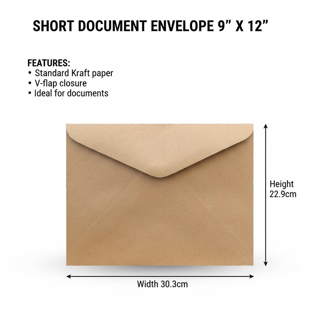 Buy-30-Get-6 Free ERC Brown Document Envelope Short & Long Expanding ...