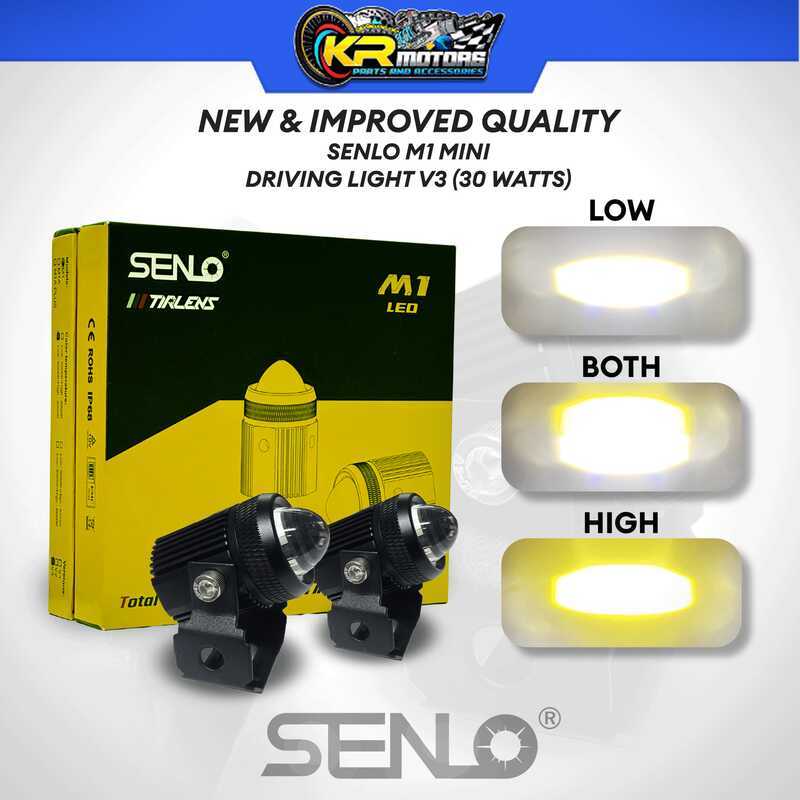 SENLO M1 V3 MDL 30 WATTS YELLOW WHITE 6 MONTH S WARRANTY | Shopee ...