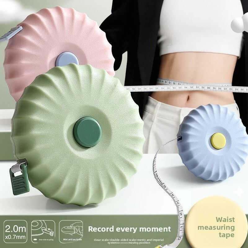 Flexible Measuring Tape 2M Waist Chest Height Measurement Tool | Shopee ...