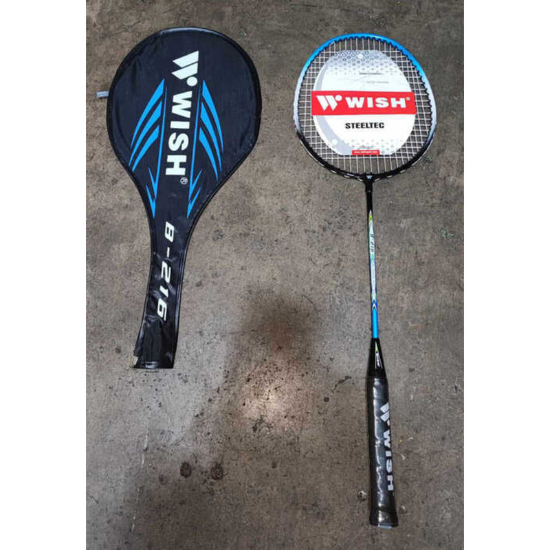 WISH BADMINTON RACKET B-216 (Steeltec) F05 | Shopee Philippines