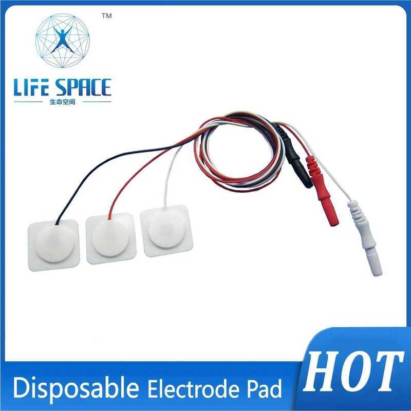 ECG EKG Electrode Patch Pads with lead wires paediatric/neonates Foam ...