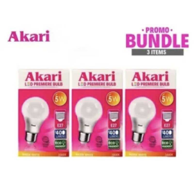 Akari 5 Watts LED Bulb - Warm White (Apled3-5Ww) 3 For Php 299 77A ...