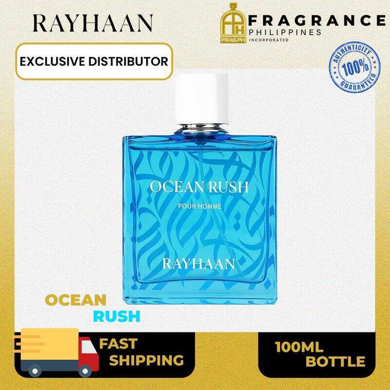 Rayhaan Ocean Rush 100Ml By FRAGRANCE PHILIPPINES Inc. FDA | Shopee ...