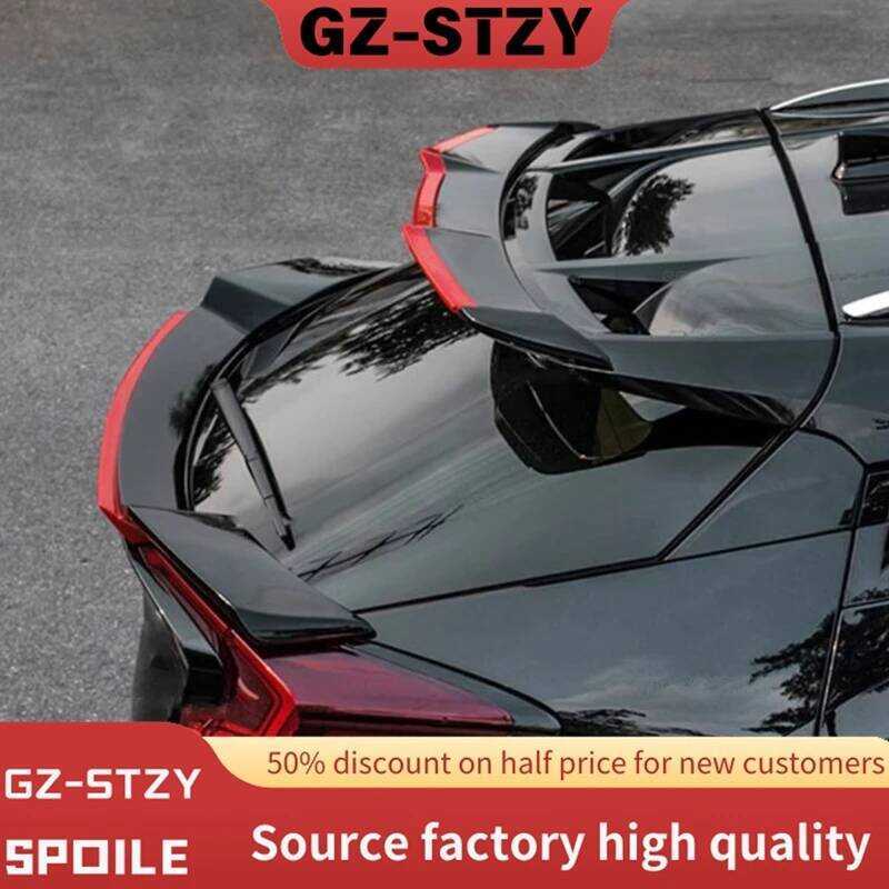 Xj For TOYOTA CHR C-Hr Spoiler 2016-2022 Car Roof Spoiler Rear Wing ...