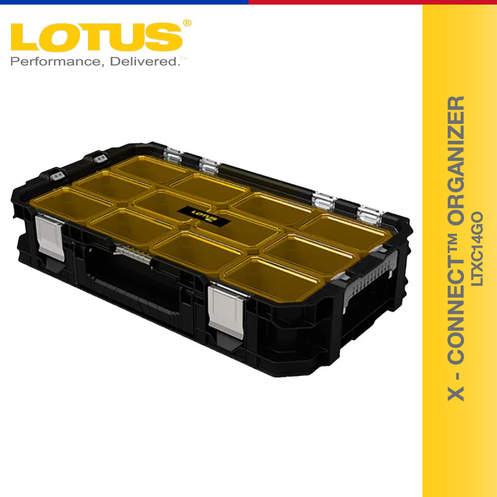 Lotus X-Connect Organizer LTXC14GO - Tool Storage | Tool Box | Shopee ...