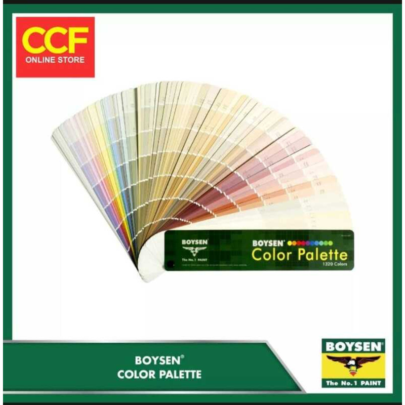 Boysen Color Palette Chart 1320 Colors 0Cb | Shopee Philippines