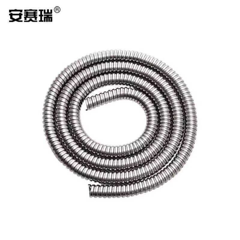 Ansairui 304 Stainless Steel Threaded Flexible Metal Corrugated Hose ...