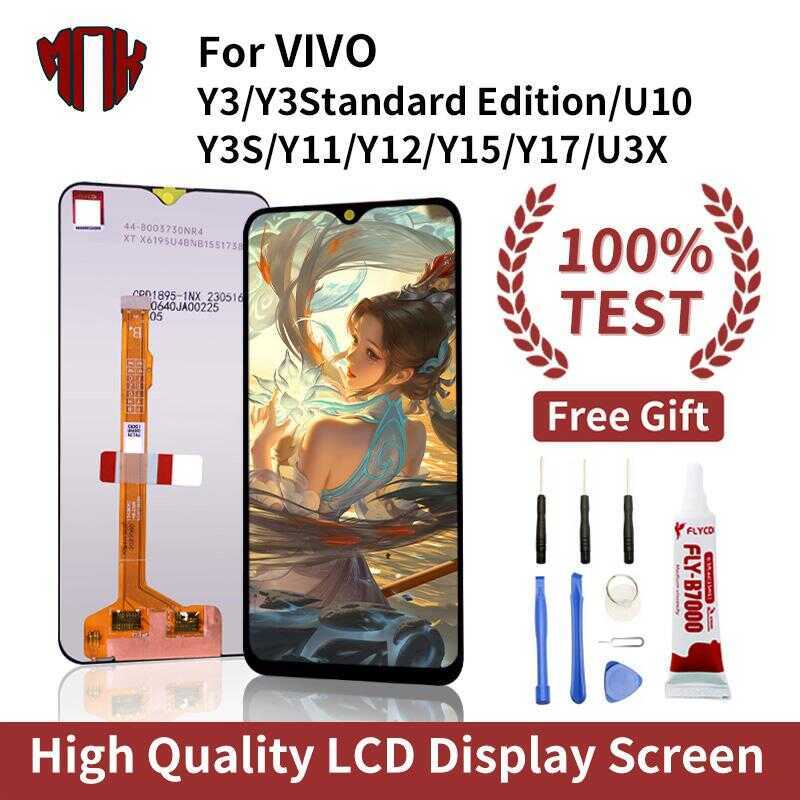 M & K For VIVO Y3 Y3s Y11 Y12 Y15 Y17 U3x U10 Digital Touch Screen ...