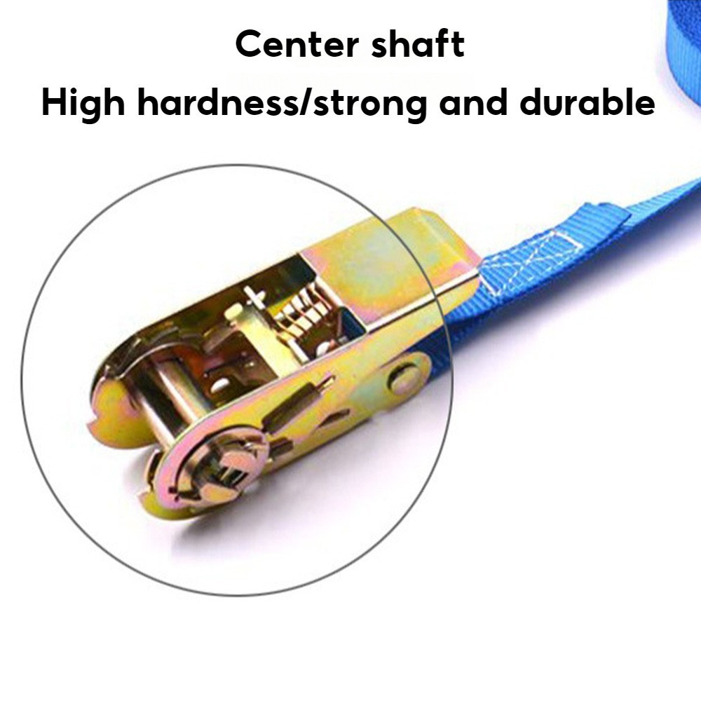 Cargo Lashing Rope Tightening Device Binding Fixation Truck Strap 2.5M ...