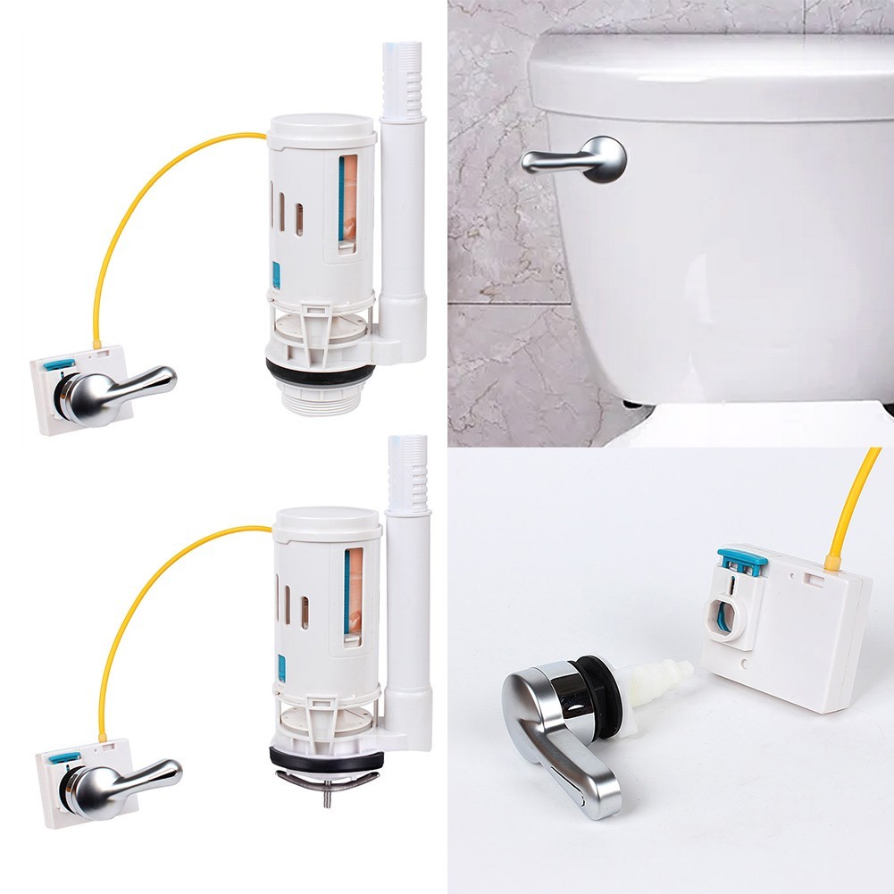 [COD] 2in Toilet Cistern Flush Valve Overflow Lever Operated Dual Flush ...