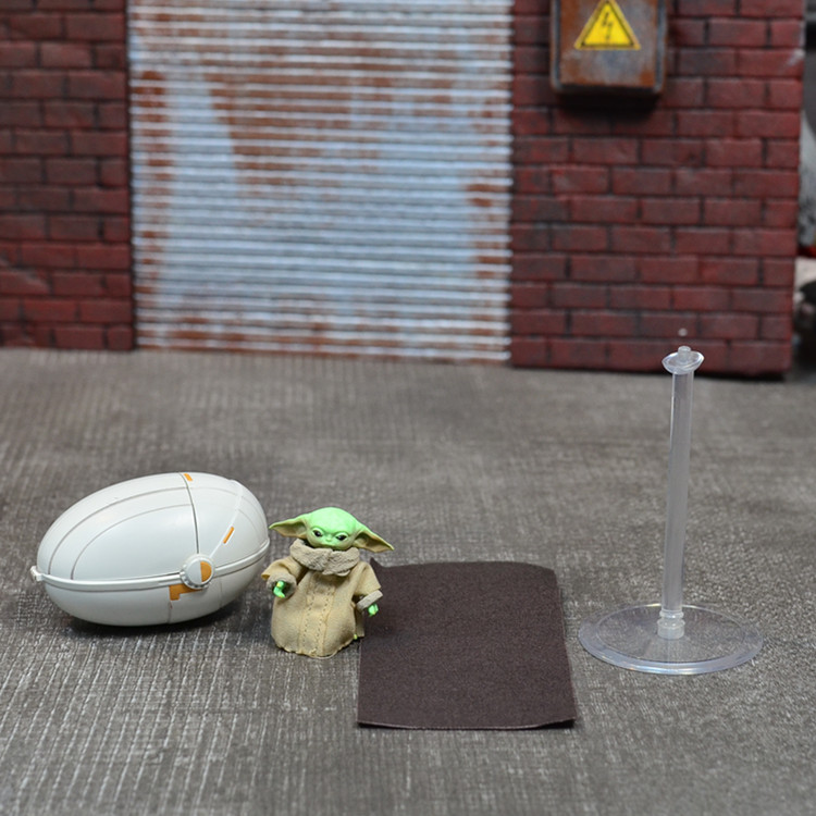 Genuine Bandai SHF Star Wars Mandalorian Baby Yoda Yoda BB Action ...