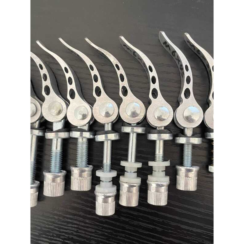 Bicycle Seat Post Clamp Release Locking Screw Quick Detach 7-Shape ...