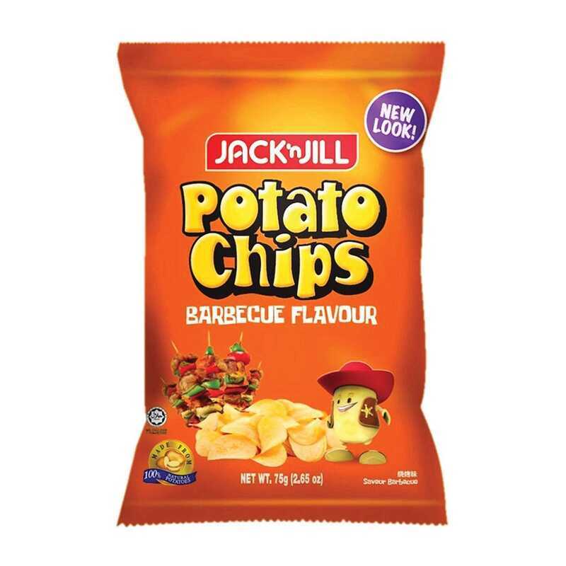 COD Jack 'n Jill Barbecue Flavour Potato Chips | Shopee Philippines