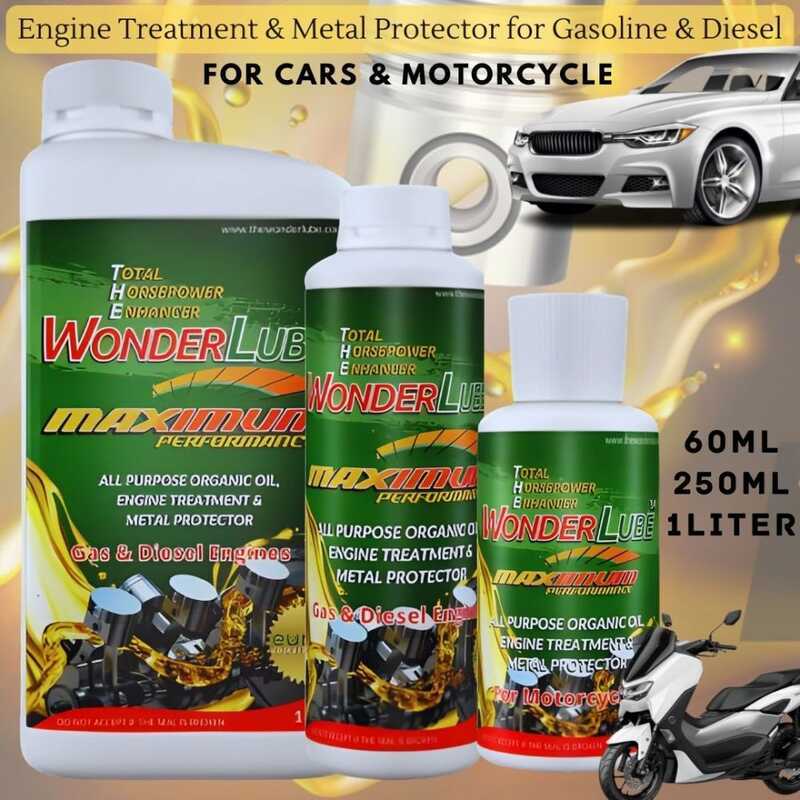 JZ The Wonderlube Maximum Performance Engine Oil Additive For Gas ...