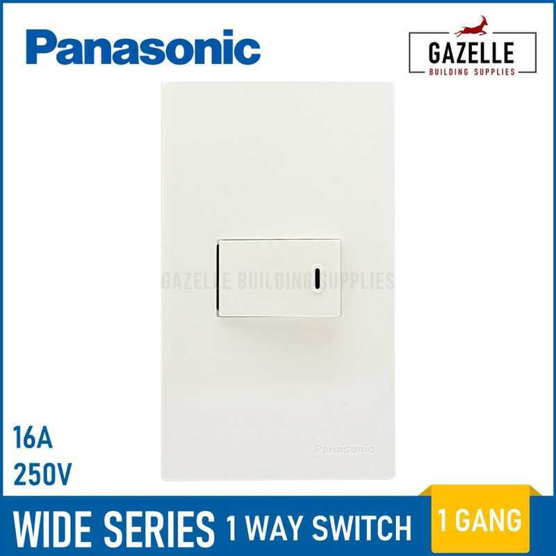 Panasonic Wide Series Way Switch - 1 Gang | Shopee Philippines