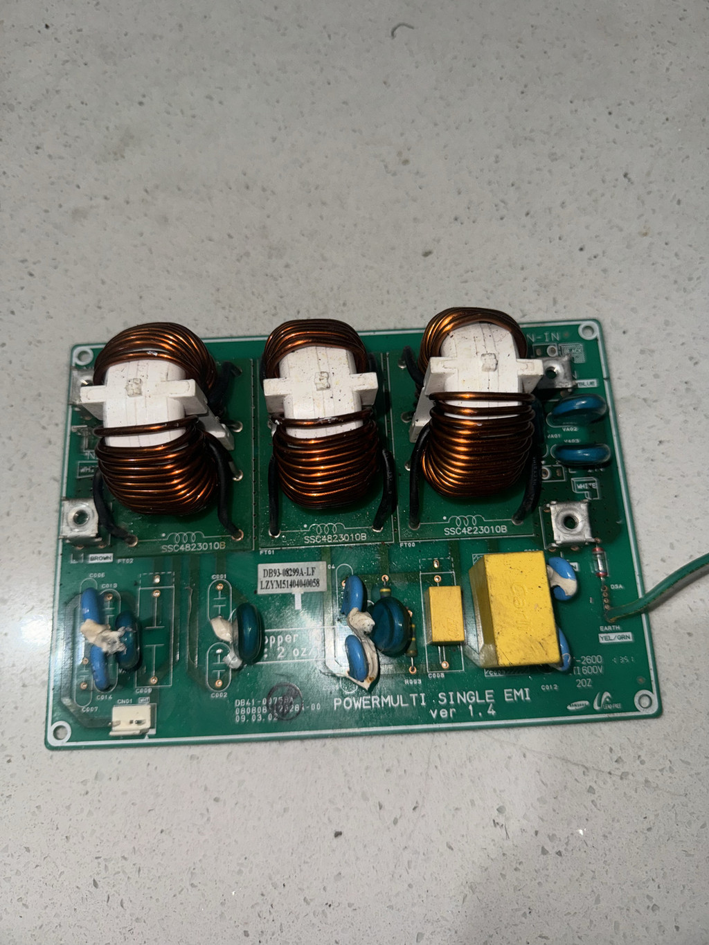 Samsung Central Air Conditioner Computer Board RVXIHF060EA Inverter ...