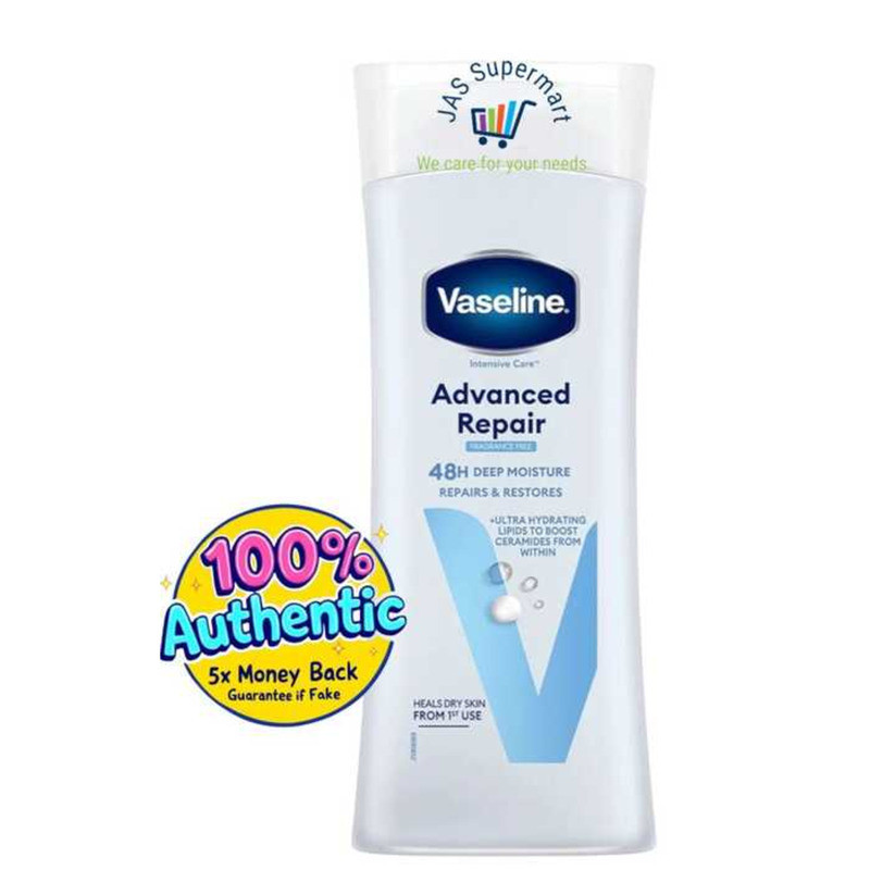 Vaseline Intensive Care Advanced Repair Fragrance Free Lotion 400Ml 1C1 ...