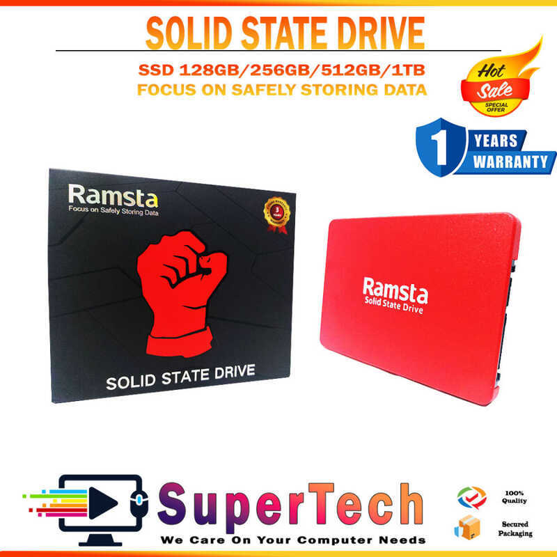 Ramsta S800 2.5" SATA 3 SSD 128Gb 256Gb / 512Gb Solid State Drive For ...