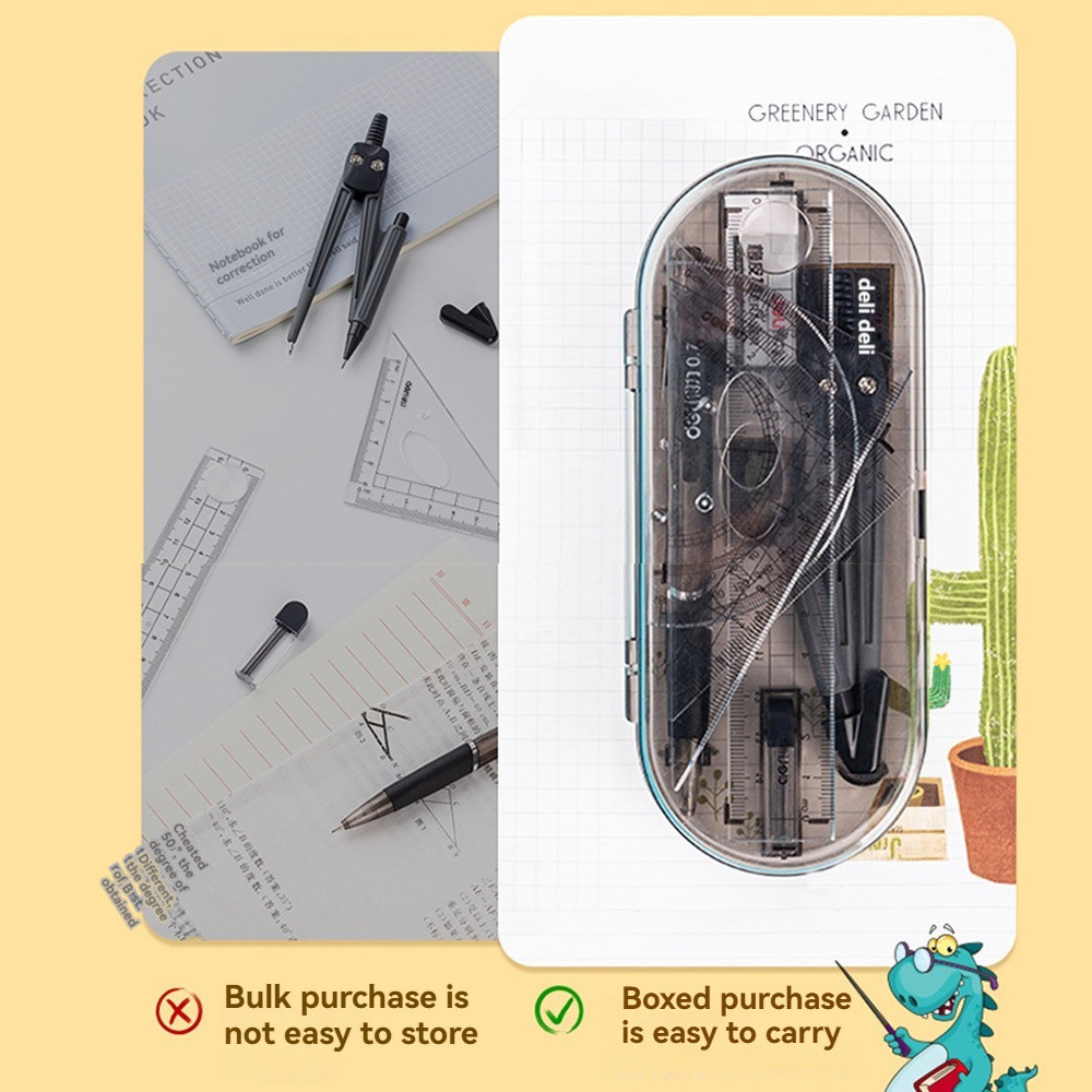 Engineering Math Tools School Set Examination Students Ruler 8PCS/Kit ...