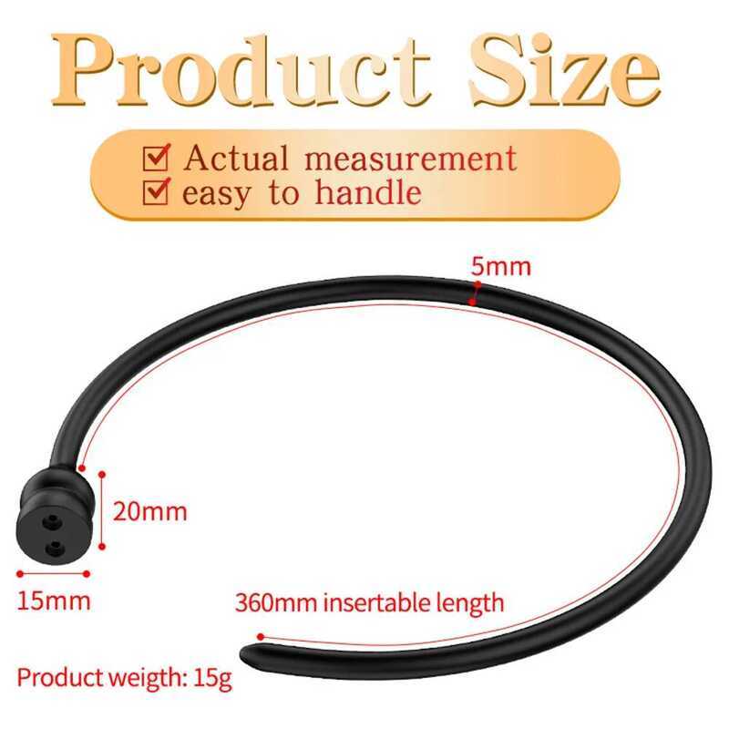 Electric Shock Urethral Dilators Plug Vibrating Insertion Urethral Plug ...