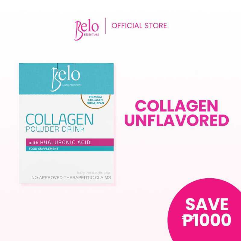 Belo Nutraceuticals Collagen Powder Drink Unflavored, Box Of 14 Sachets ...