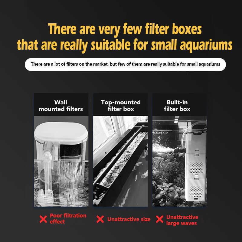 Aquarium Filter Submersible Water Pump Sponge Filter For Aquarium ...