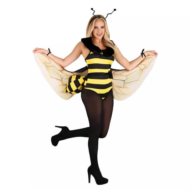 2024 Foreign Trade AliExpress Halloween Adult Party Set Bee Wings ...