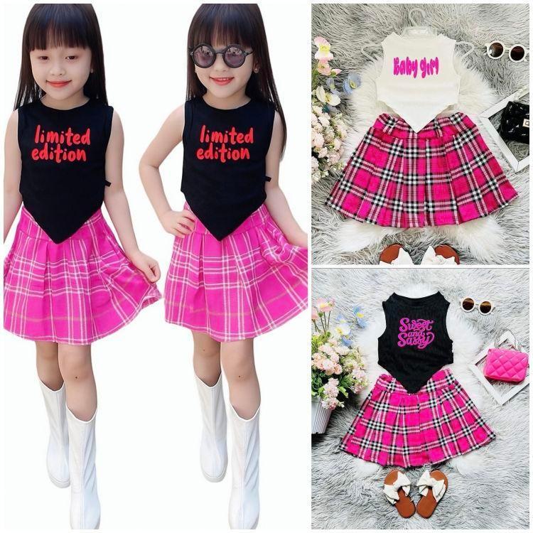 Vernice Pink Terno (fits 1-7years old) Classy | Shopee Philippines