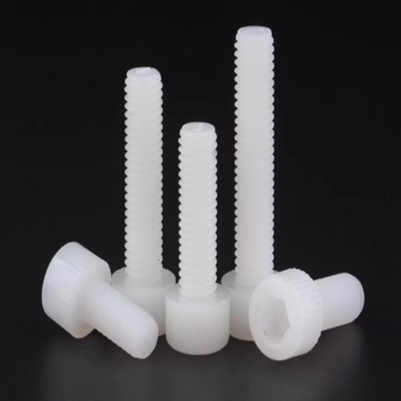 20PCS M3 M4 M5White Nylon Hexagonal Two-way Isolation Column, Bi ...