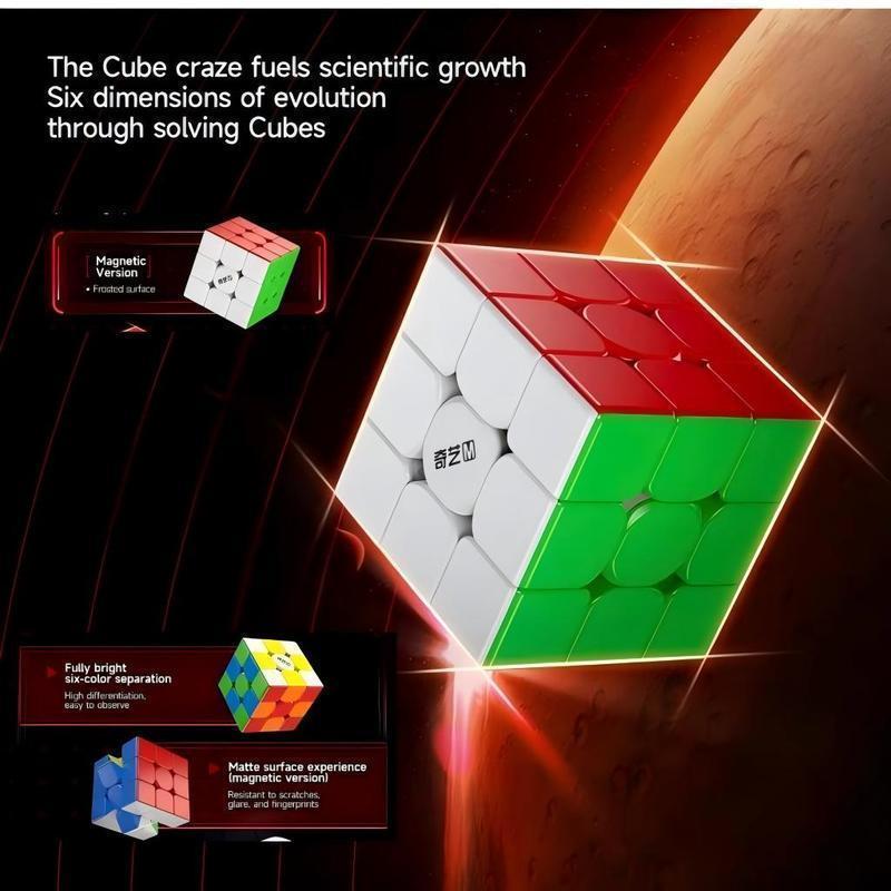 Qiyi Warrior Magnetic M3x3 Magic Cube 3x3 Speed Cube UV Coated Puzzle ...