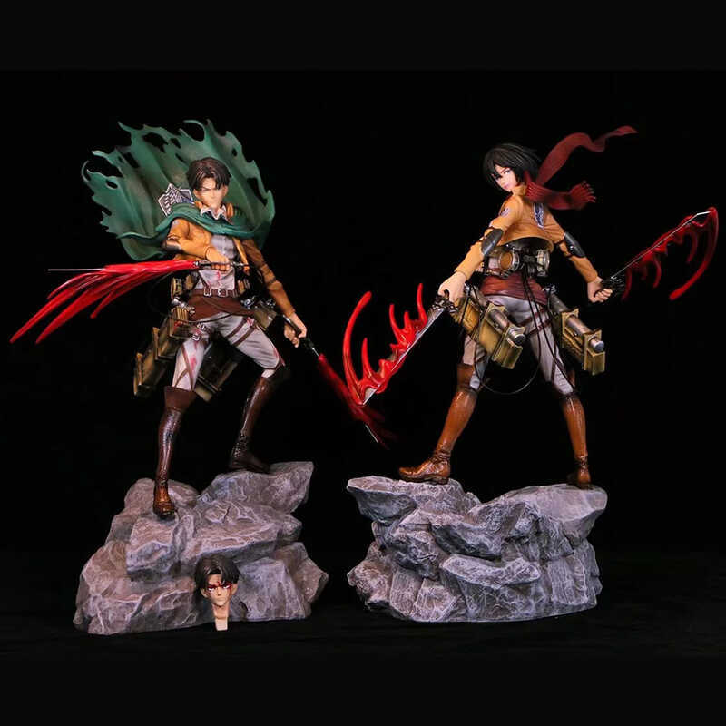 Attack on Titan GK Combat Edition Levi Good Tatsu Mikasa Captain ...