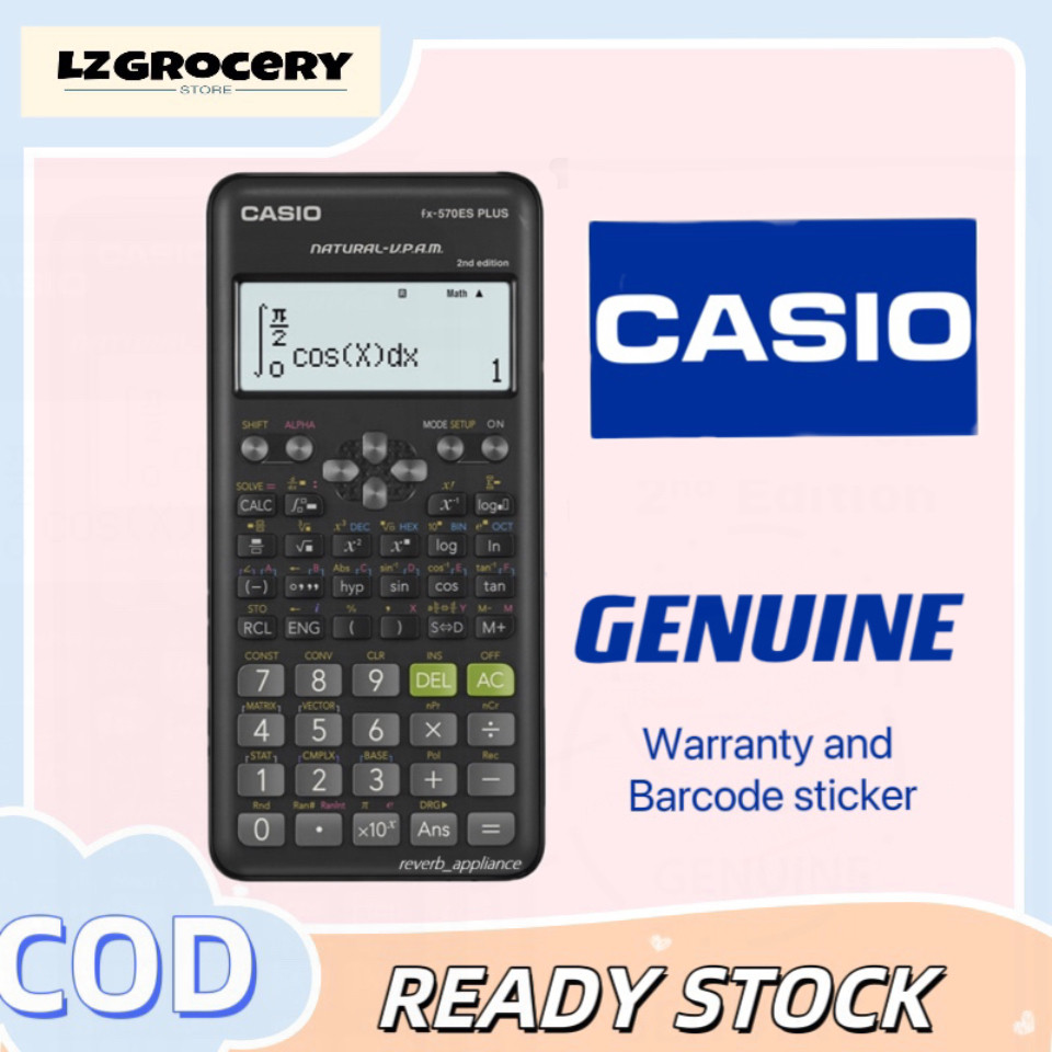 Casio fx-570ES Plus 2nd Edition Scientific Calculator Applicable to ...