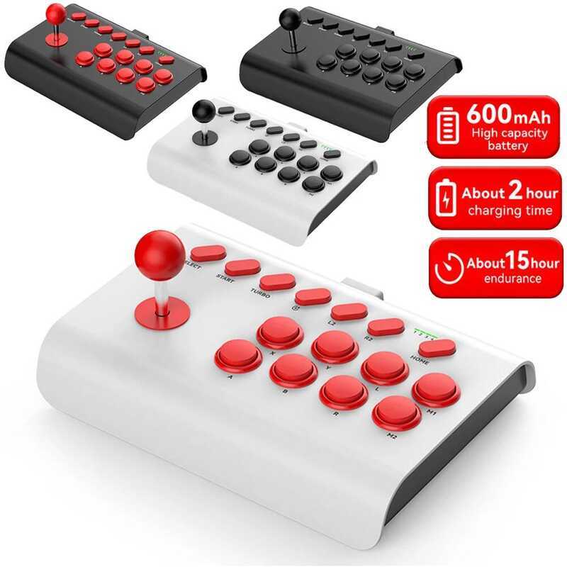 Y Wireless PC Bluetooth Arcade Stick Controller For Switch/Ps4/Ps3/Xbox ...