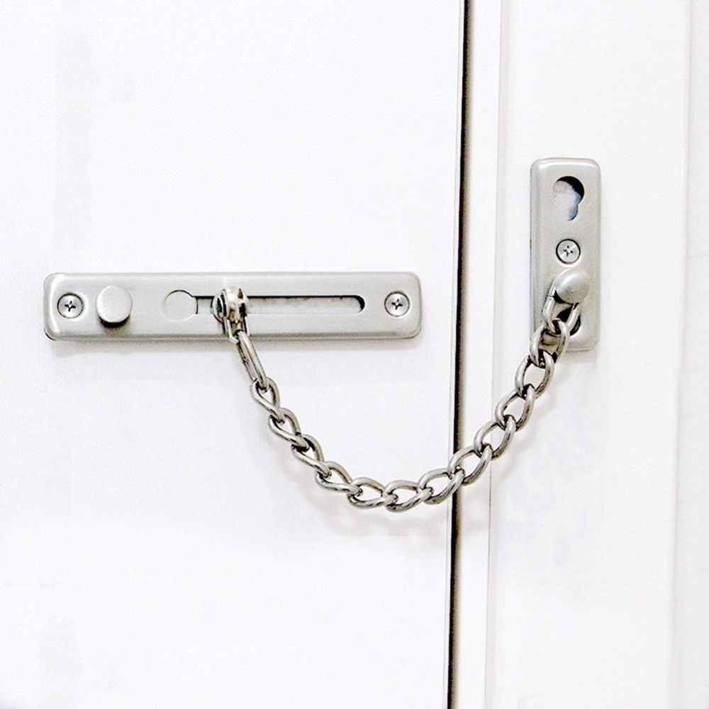 Chain Door Guard Stainless Steel Chain Door Lock Safety Chain Lock Anti ...