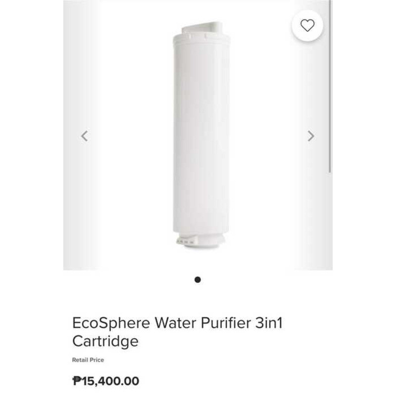 Ecosphere Water Purifier 3In1 Cartridge 4C b8 | Shopee Philippines