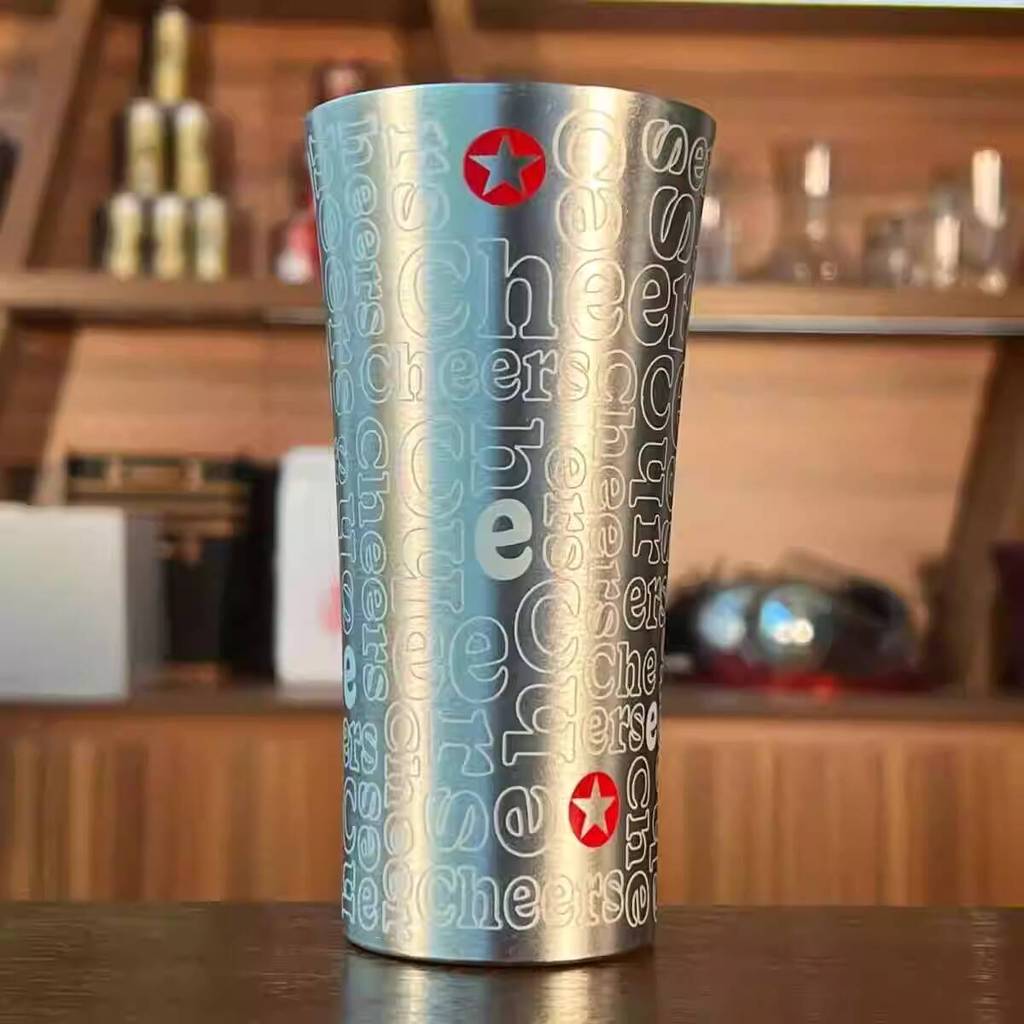 Heineken Beer Cup Cold Changing Aluminum Cup Metal Cup Internet ...