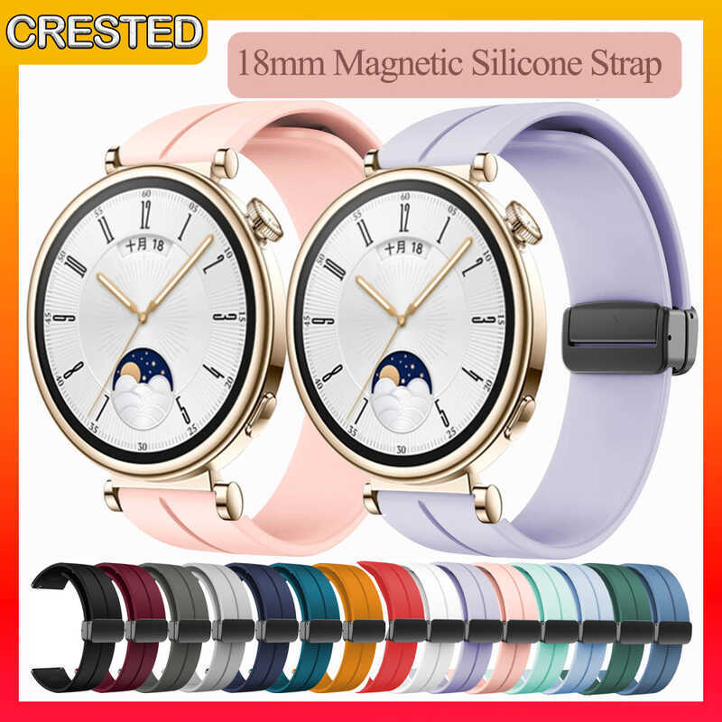 18Mm Strap For Huawei Watch GT 4 41Mm Women Men Sport Band Garmin Venu ...