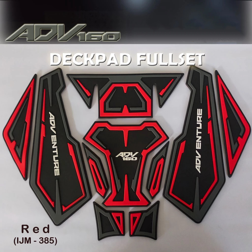 Honda ADV 160 Deckpad & Footboard Matting Pedals Foot with Complete ...