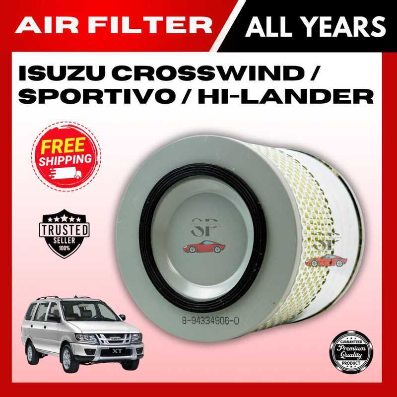 9 ON Sale! AIR FILTER For ISUZU CROSSWIND / SPORTIVO Hi-Lander (All ...
