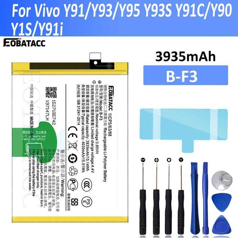 2025 1 Eb Years New Original B-F3 4030Mah Battery For Vivo Y91 Y93 Y95 ...