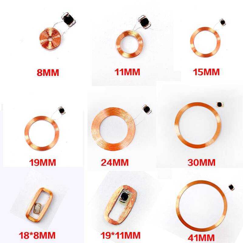 RFID Low Frequency 125K Smart Induction Card EM4200 Electronic Label ID ...