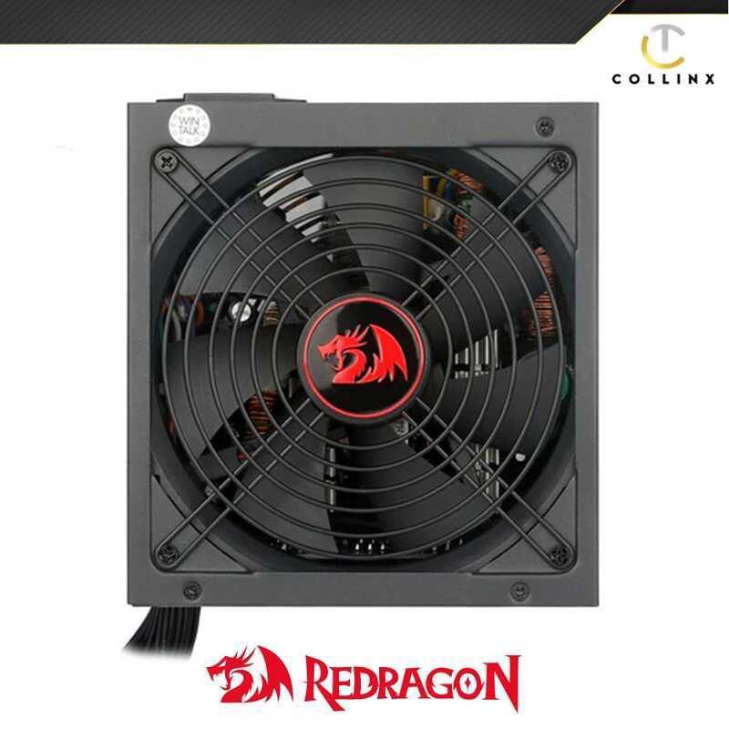 500W 80+ Bronze Power Supply / PSU For PC Desktop Redragon Gc-Ps001 ...