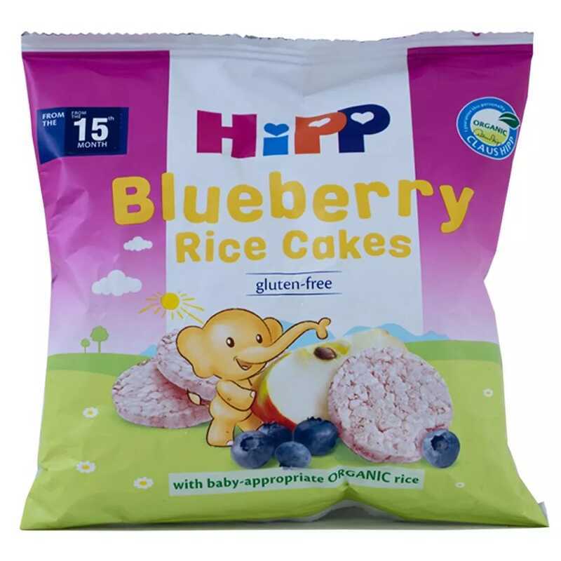 COD Hipp organic baby blueberry raspberry berry cakes wafer biscuits ...