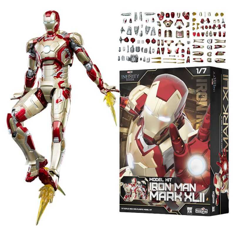 Fondjoy Original Iron Man Mk42 Mk43 Mk46mk5 Mk6 Mk7 DIY Toy Action ...