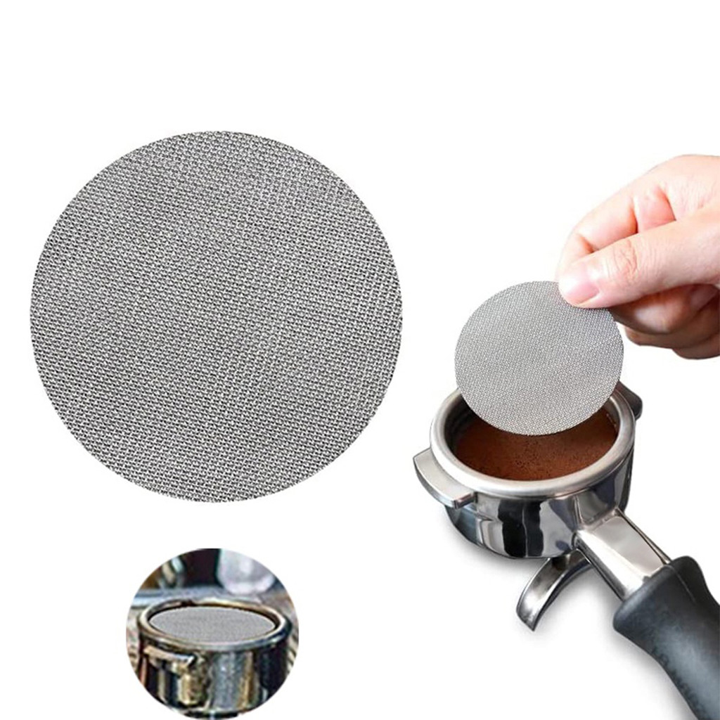 Reusable Coffee Puck Screen Filter Basket 316 Stainless Steel Sintered ...