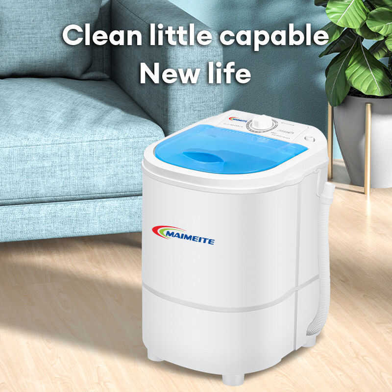 Mini Washing Machine With Dryer 4.5Kg Semi Auto Laundry Portable ...