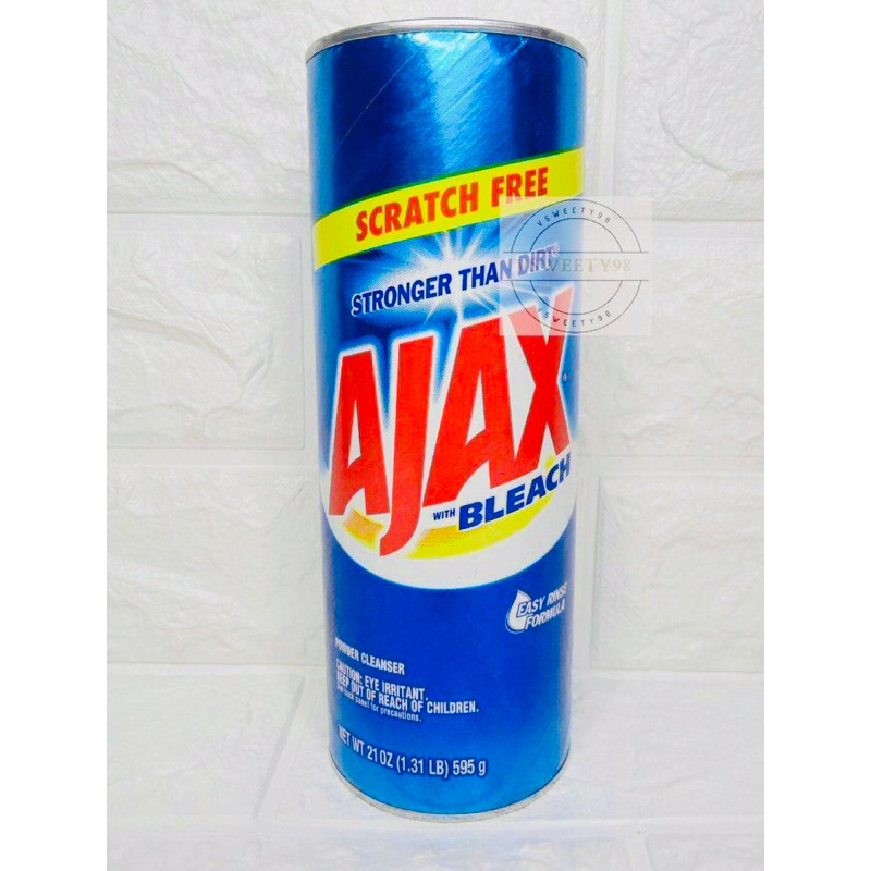 Ajax Powder Cleanser with Bleach 595g | Shopee Philippines